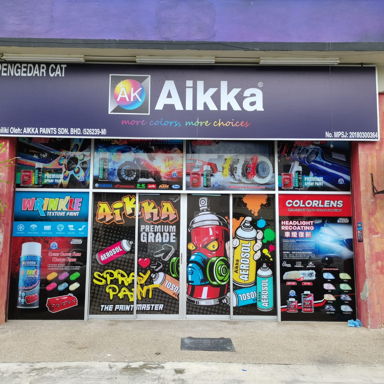 PaintShop SELANGOR - SERI KEMBANGAN - Aikka Paints Sdn. Bhd. PaintShop SELANGOR - SERI KEMBANGAN - Aikka Paints Sdn. Bhd.